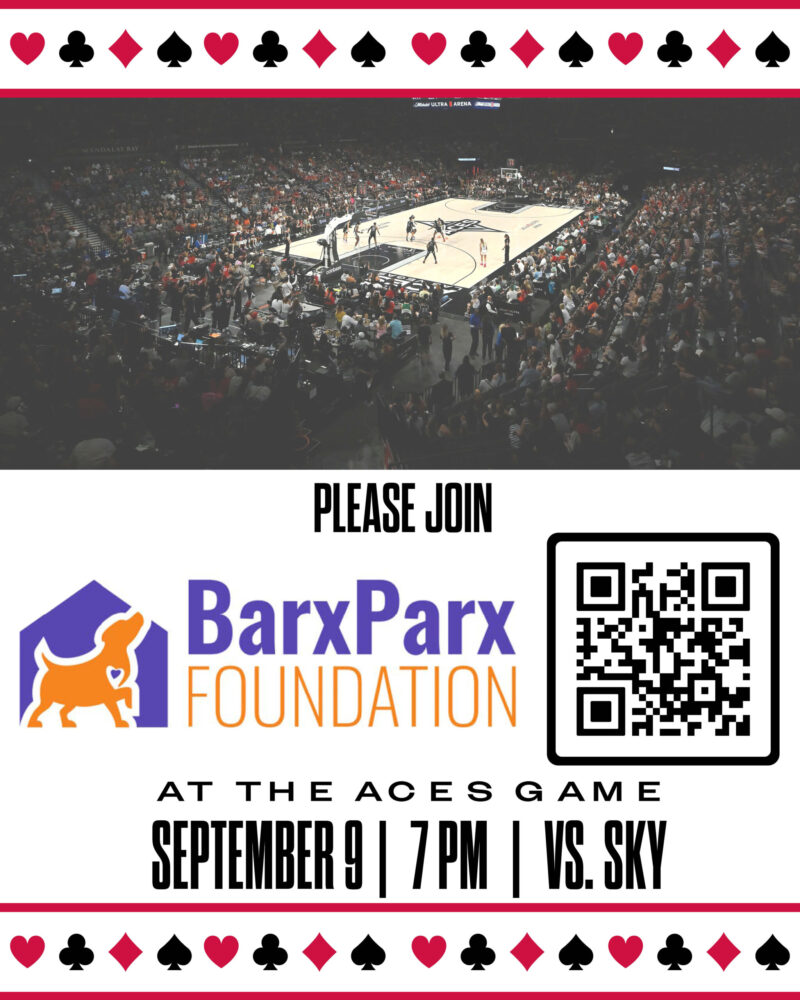 Basketball for Charity with the Las Vegas Aces - Barx Parx